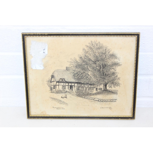 Albert H Knight (20th Century), five original pen and ink drawings of ...