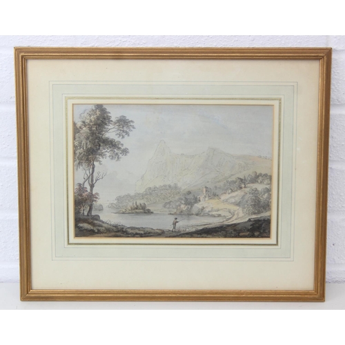 Attributed to Paul Sandby RA (British, 1731-1809), watercolour of a ...