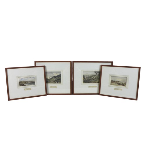 Samuel Charles Brees ( New Zealand 1810-65) four coloured lithographed ...