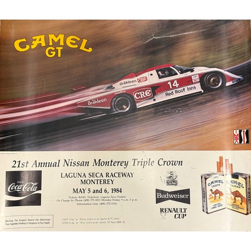 Original 1984 Monterey Triple Crown Poster Good condition, size is 18 ...