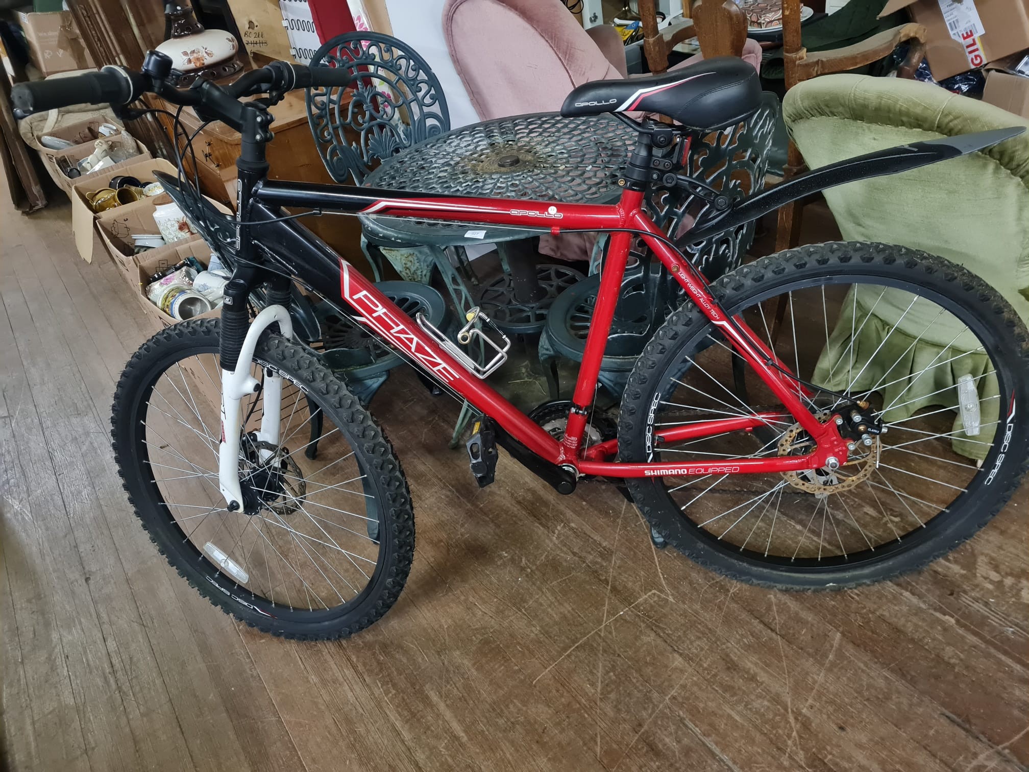 Apollo Phaze mountain bike.