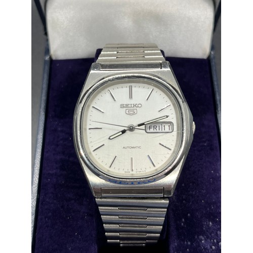 boxed seiko 5 automatic