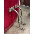 Pair of decorative metal legs/supports.