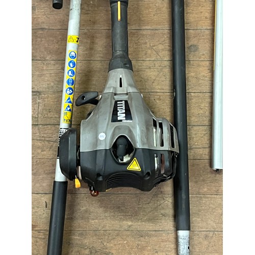 Titan petrol garden multi tool.