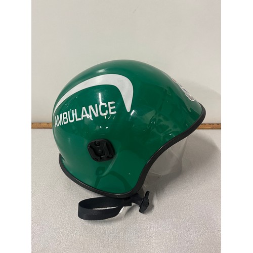 Scottish Ambulance service paramedic Kevlar helmet