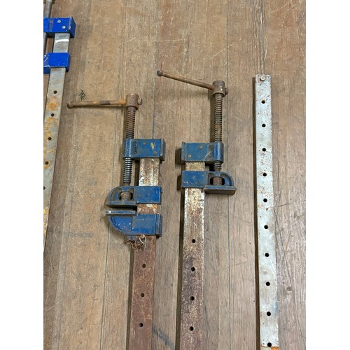 5 Large sash clamps.
