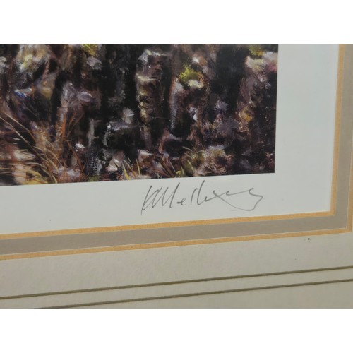Signed frame print by Keith Melling possibly of Lake District or ...