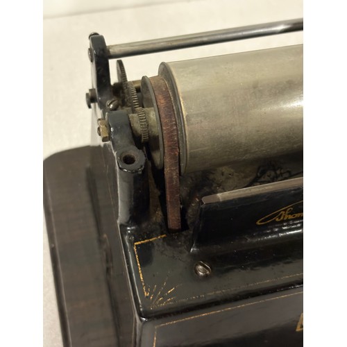 Thomas A. Edison, Gem Phonograph fitted with original reproducer for ...