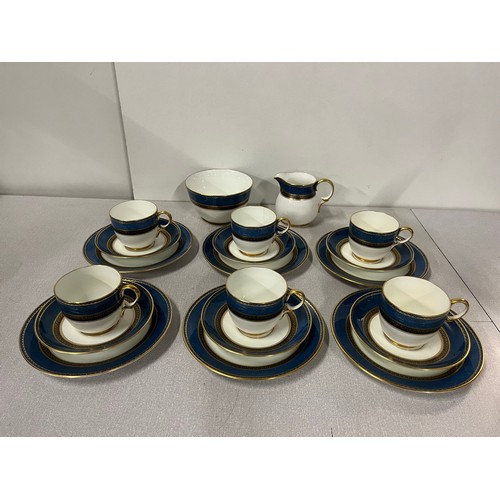 20 piece Paragon tea set to include 6 trios, cream and sugar.