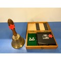 WW2 military Arp warning bell (air raid precaution) along with cold war ...