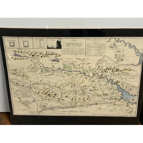 2 framed maps of Stirling.
