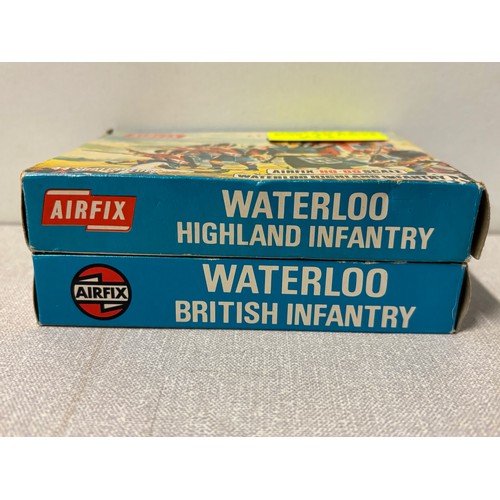 Airfix Waterloo Highland Infantry model soldiers along with Airfix ...