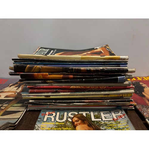 Vintage Erotica Magazines Mostly 1970s To Include Penthouse Sexus 4996