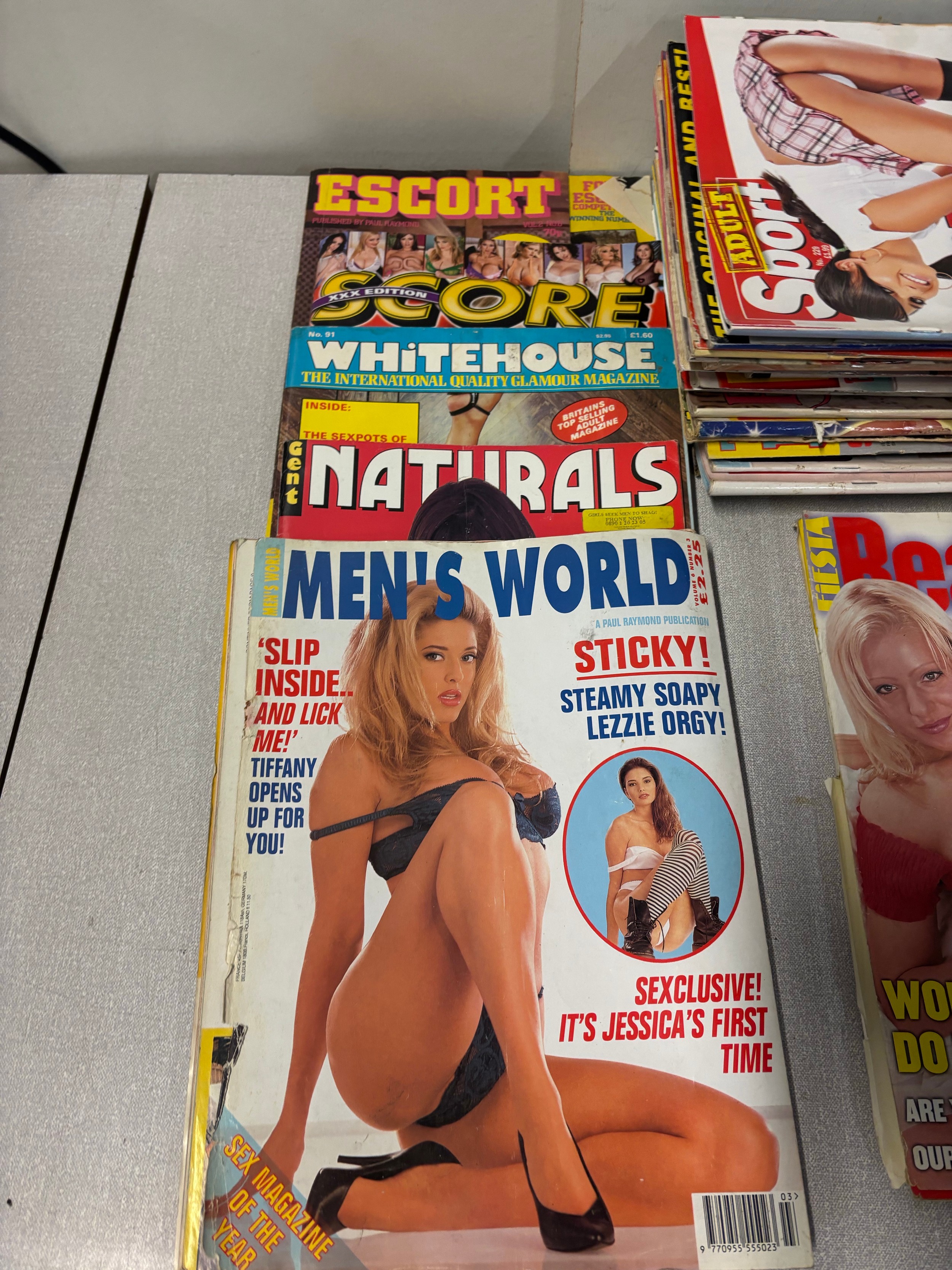 Vintage Erotica Magazines To Include Adult Sport Parade Mens World Etc