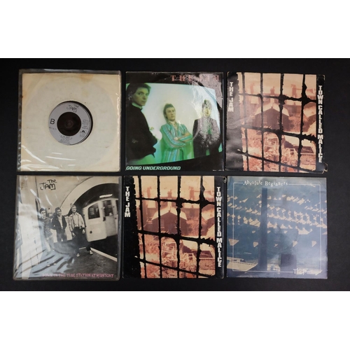 Vinyl - The Jam collection of over 20 7" singles including some ...
