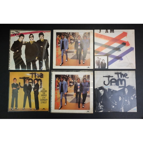 Vinyl - The Jam collection of over 20 7" singles including some ...