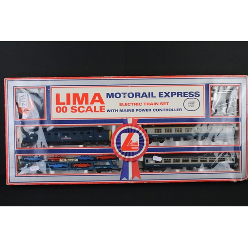 Boxed Lima OO gauge 104406 Motorail Express Electric Train Set complete ...