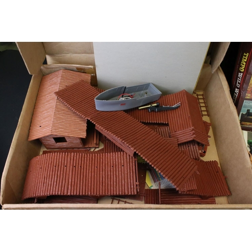 Timpo Toys Wild West items including 259 Wild West Fort (unchecked ...