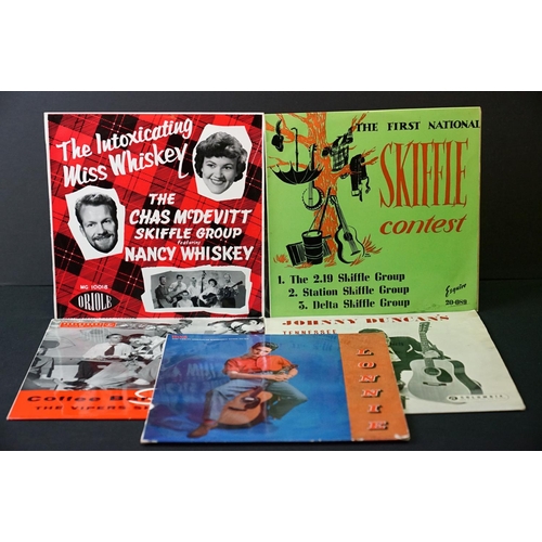 Vinyl - Rock ’N’ Roll / Skiffle - 5 Rare UK 10” LP’s including : The ...