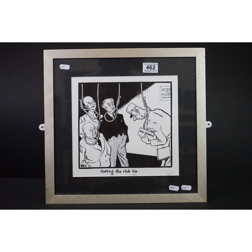 Philip Zec (20th century Cartoonist) Political Cartoon titled ' Getting ...