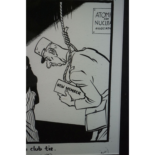 Philip Zec (20th century Cartoonist) Political Cartoon titled ' Getting ...