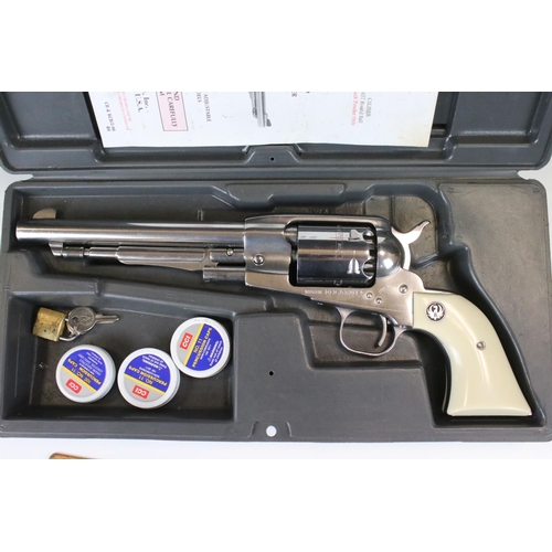 An 'Old Army' Percussion Revolver By Ruger, Cal.457 Round Ball, The ...