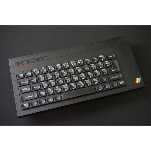 Retro Gaming - Sinclair ZX Spectrum console with a case containing ...