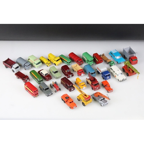 32 Matchbox 75 Series play worn diecast models to include early mid ...