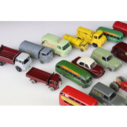 32 Matchbox 75 Series play worn diecast models to include early mid ...