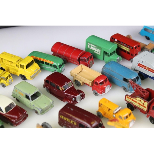 32 Matchbox 75 Series play worn diecast models to include early mid ...