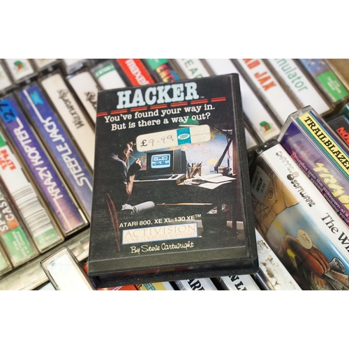 Retro Gaming - Around 90 cased games cassettes for Atari consoles ...