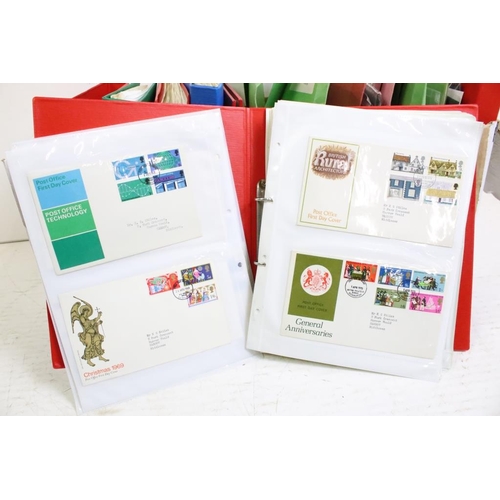 A large collection of mainly British first day covers and presentation ...