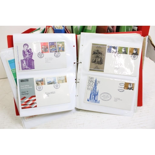 A large collection of mainly British first day covers and presentation ...