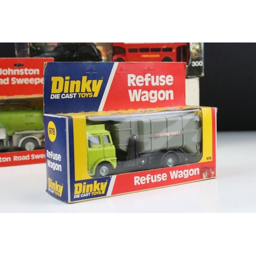 Six boxed Dinky diecast models to include 984 Atlas Digger 'Motorway ...