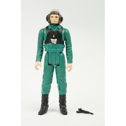 Star Wars - Original Last 17 A-Wing Pilot figure with Blaster in vg ...