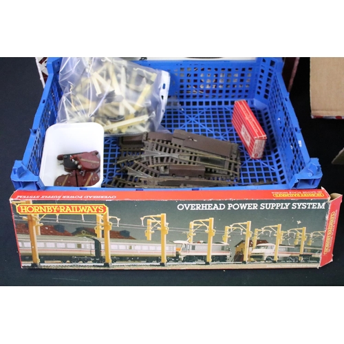 Quantity of OO gauge model railway to include boxed Airfix Multiple Train Controller, various track,