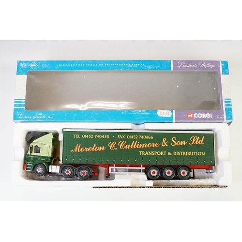 Six boxed ltd edn 1/50 scale Corgi Hauliers Of Renown and haulage ...