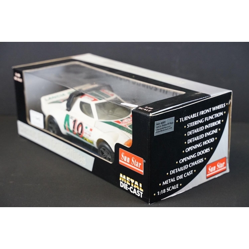 Collection of Three boxed Sun Star Classic Rally Collectibles 1/18 ...