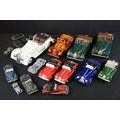 Collection of 17 Morgan car models of varying scales, to include 2 x ...