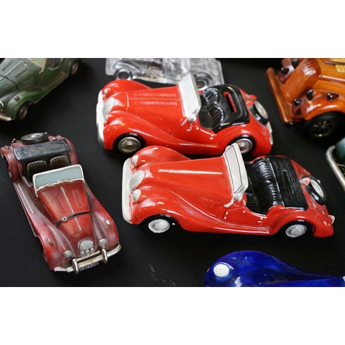 Collection of 17 Morgan car models of varying scales, to include 2 x ...