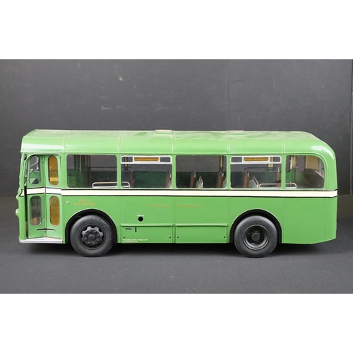 Two scratch built scale models to include a Bristol SUS4A Bus in green ...