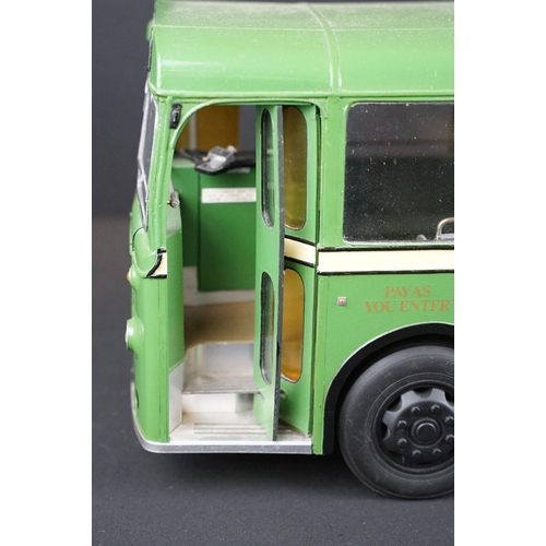 Two scratch built scale models to include a Bristol SUS4A Bus in green ...