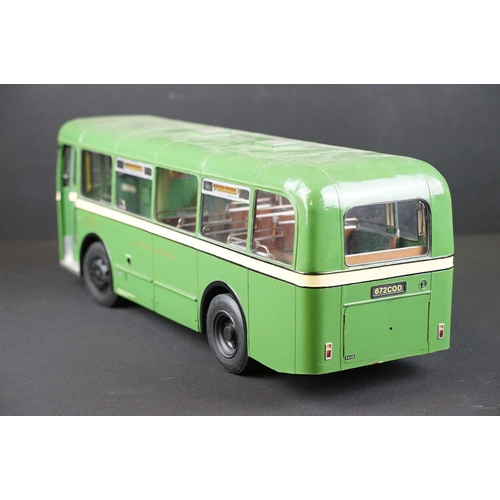 Two scratch built scale models to include a Bristol SUS4A Bus in green ...