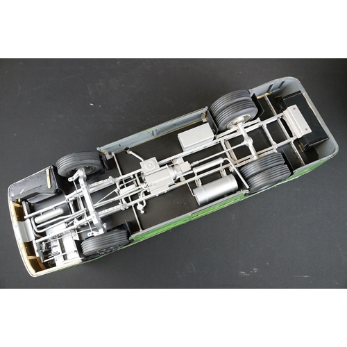 Two scratch built scale models to include a Bristol SUS4A Bus in green ...