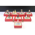 Collection of eight boxed Trophy Miniatures The Classic Collection Town ...