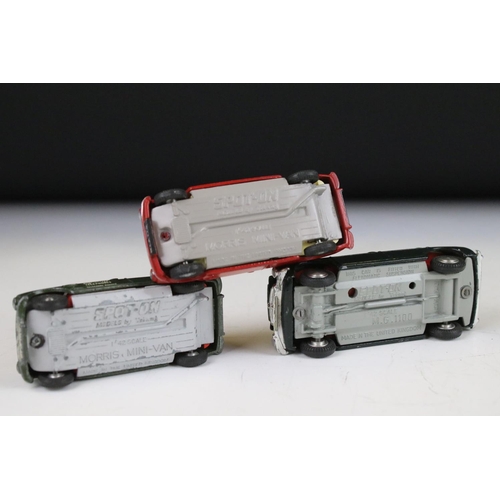 Seven mid 20th C Triang Spot On diecast models to include 2 x Milk ...