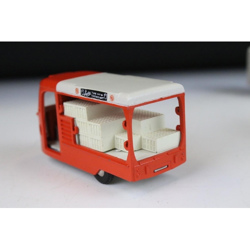 Seven mid 20th C Triang Spot On diecast models to include 2 x Milk ...