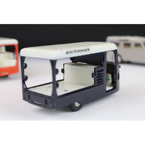 Seven mid 20th C Triang Spot On diecast models to include 2 x Milk ...