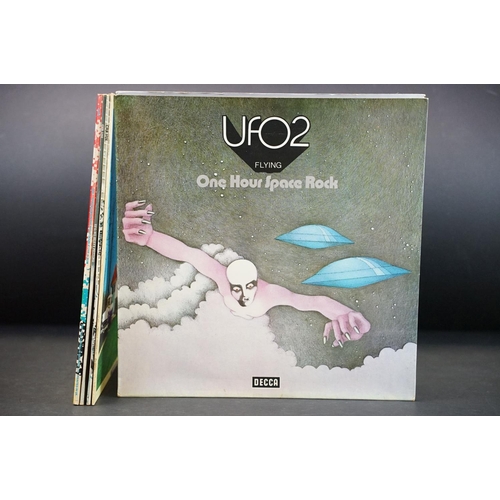 Vinyl - 5 Original albums by UFO to include: UFO 2 - Flying - One Hour ...
