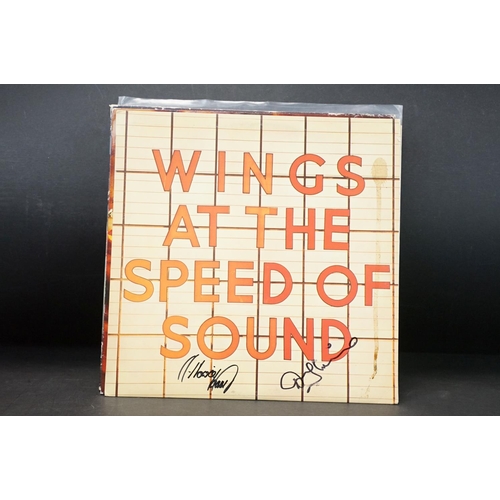 Vinyl / Autographs - 9 albums and 2 12” singles all Beatles related and ...